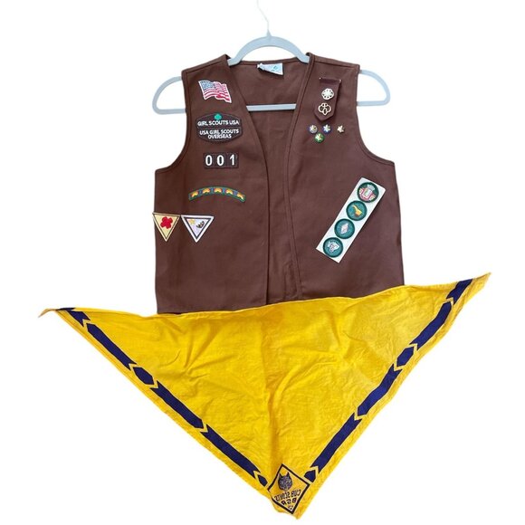 Girl Scouts USA, Cub Scout USA | Other | Lgirls Scouts Usa Brownie Vest ...